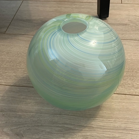 Accents | Vintage Handblown Spherical Mezza Filigrana Murano Styled Art ...